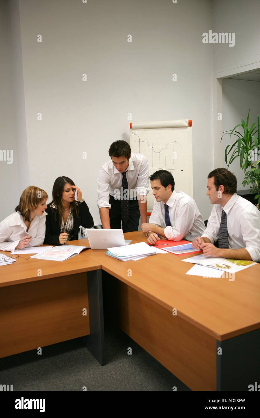 Professionals attending a trade training course Stock Photo - Alamy