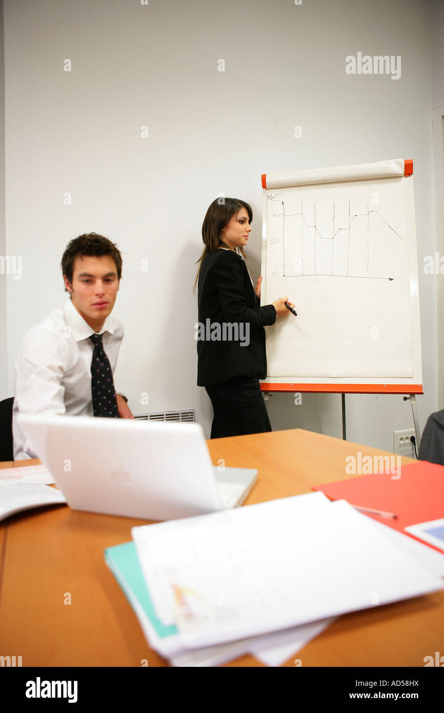 Trade training course Stock Photo - Alamy