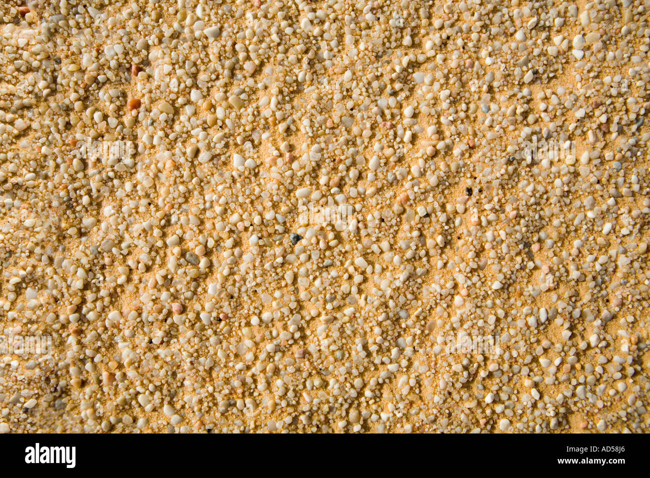 Close up of sand and fine pebble texture Sahara Desert en route to Gilf ...