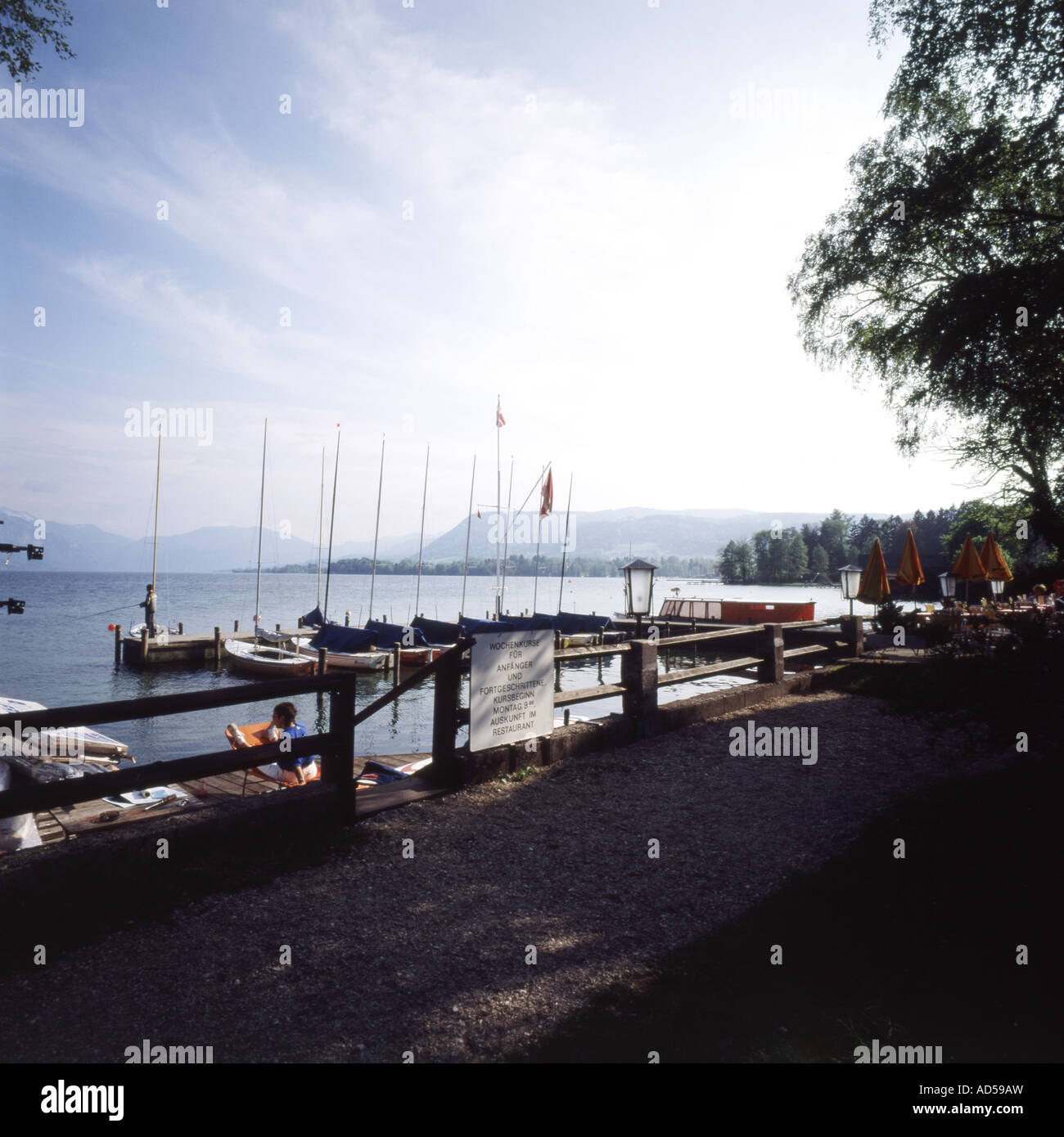 Lake Traun, Austria Stock Photo - Alamy
