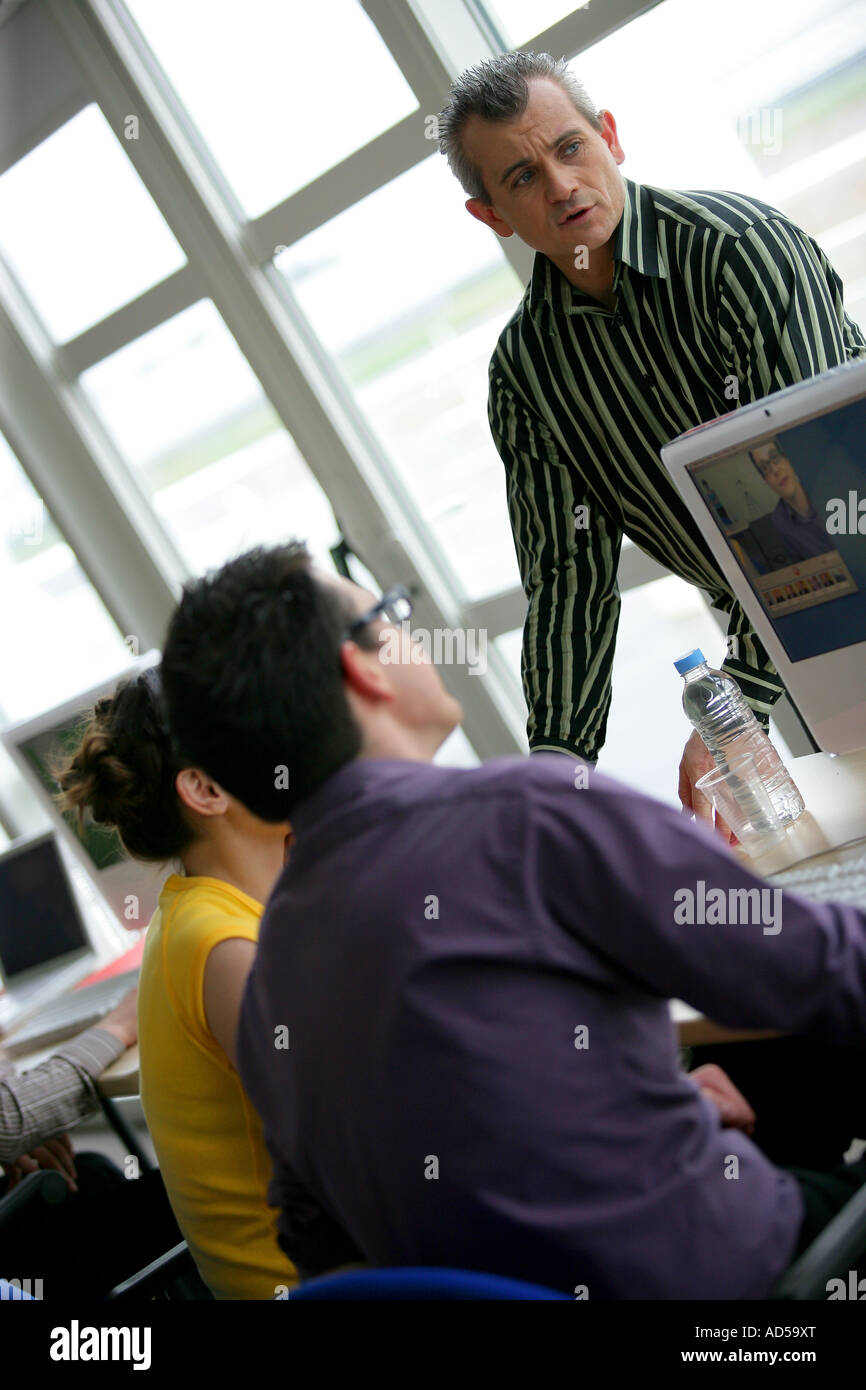 Computer training course Stock Photo - Alamy