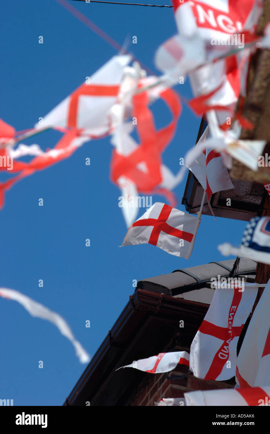 England Football Supporters Home Stock Photo - Alamy
