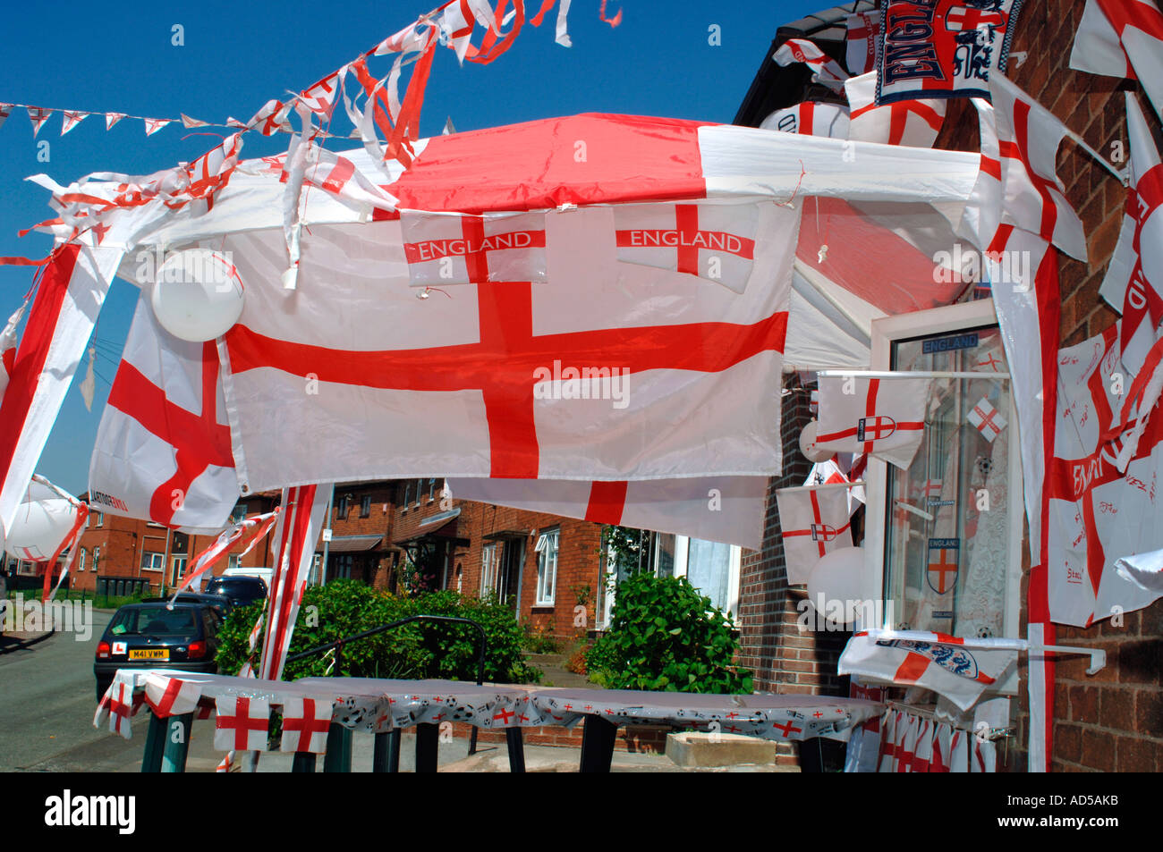 Football fans with different flags hi-res stock photography and images ...