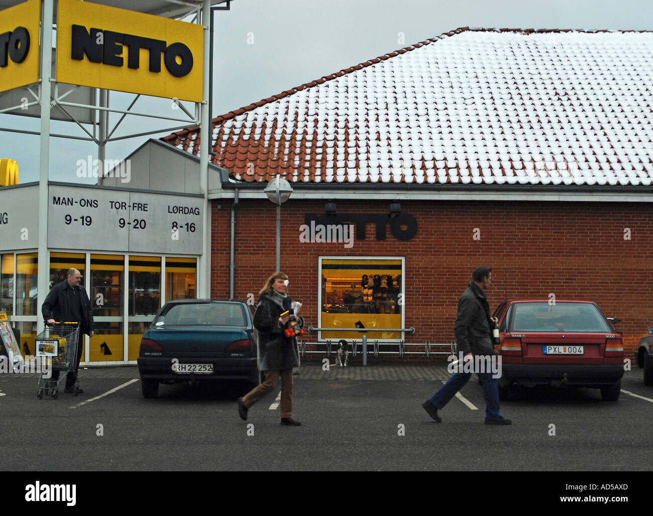 Netto supermarket chain, Denmark, Scandinavia Stock Photo - Alamy