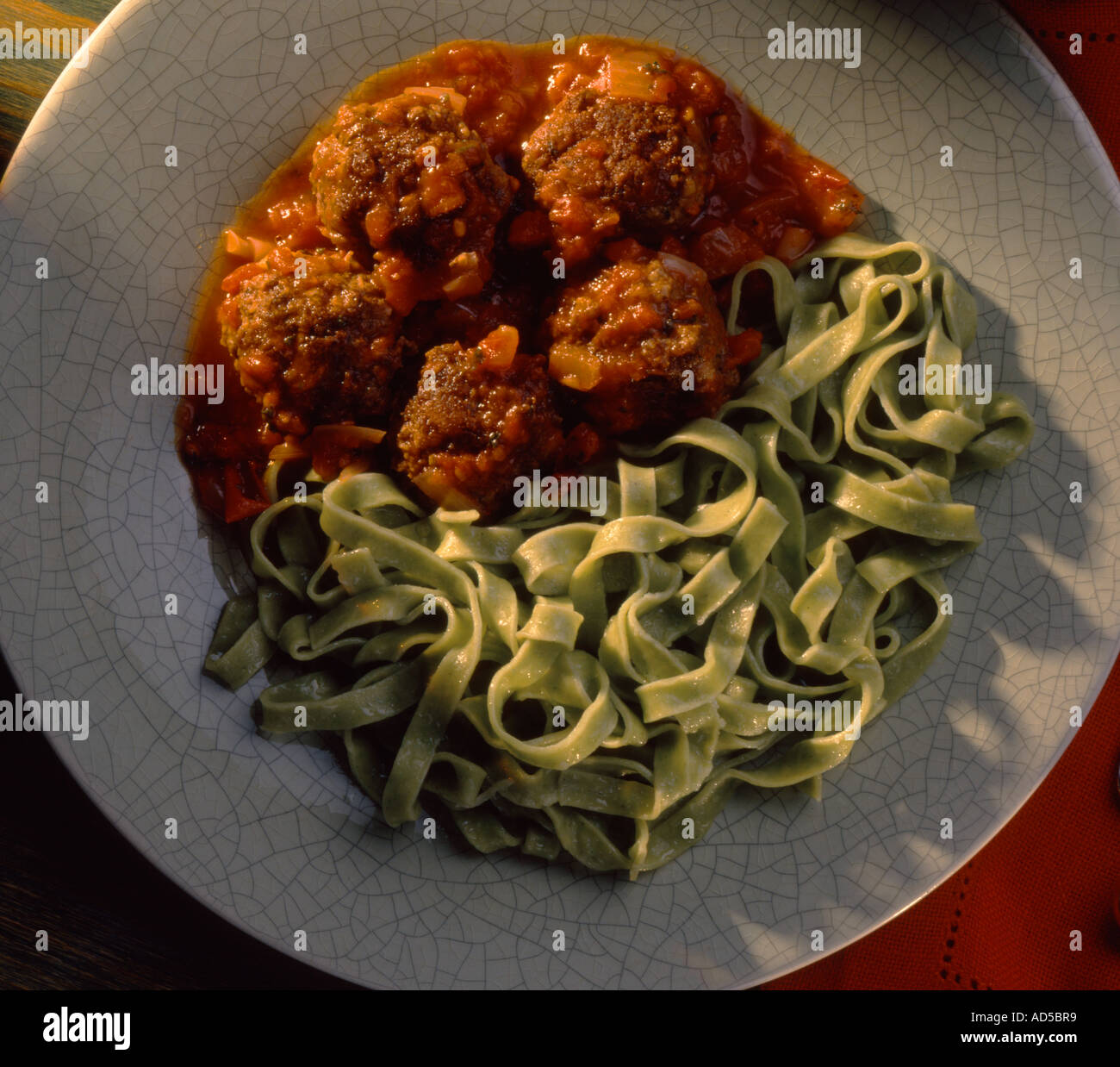 Tagliatelle pasta meatballs in hi-res stock photography and images - Alamy