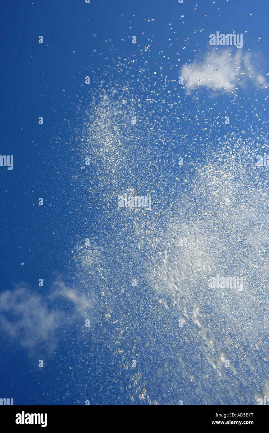 Clear blue summer sky Stock Photo - Alamy