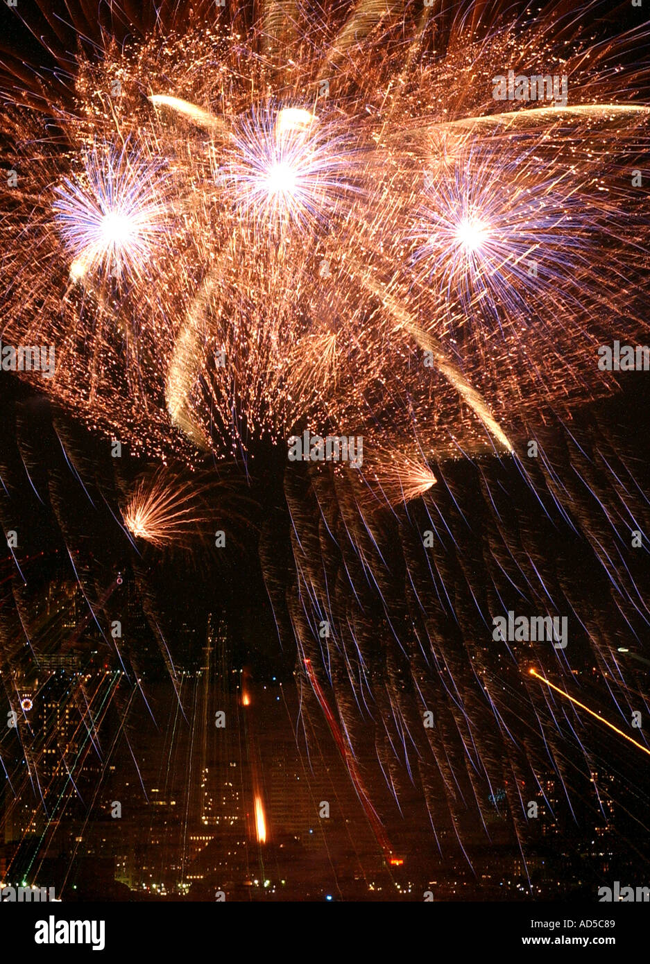 Boston fireworks hi-res stock photography and images - Alamy