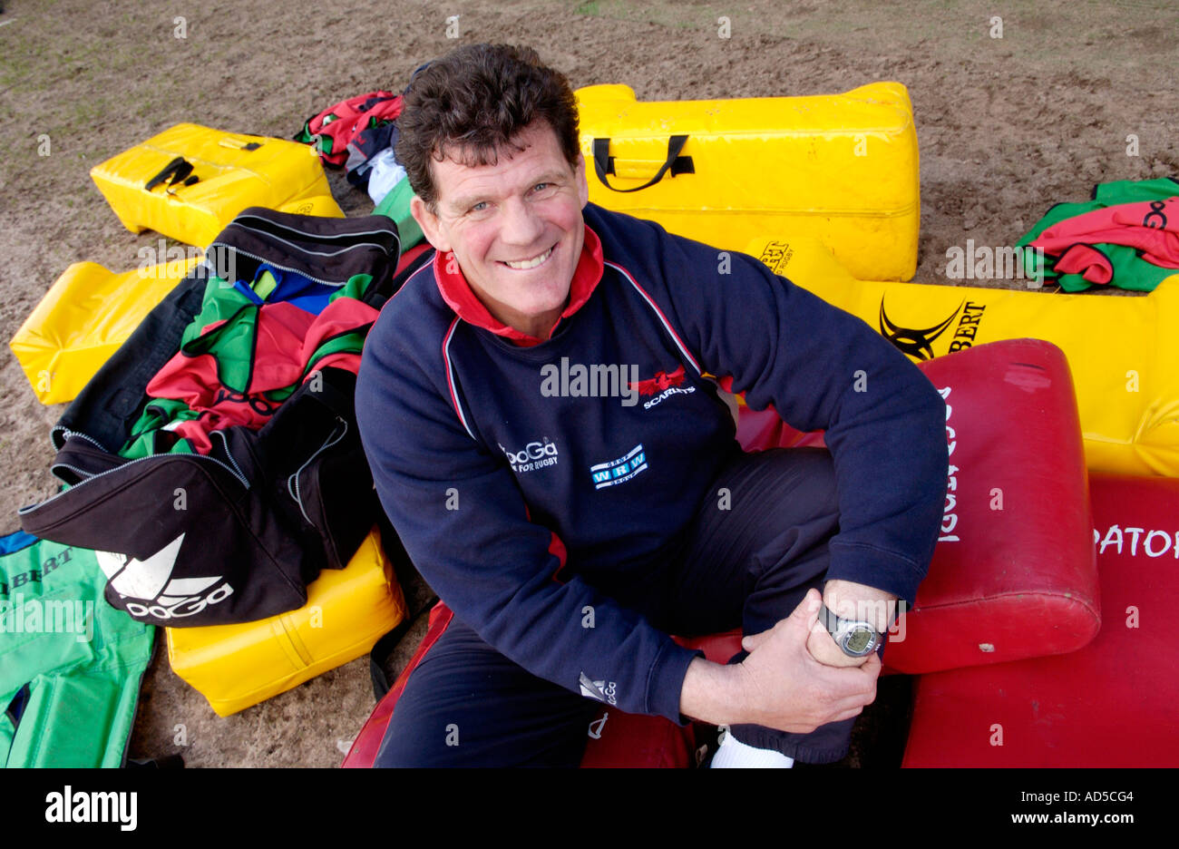 Gareth Jenkins rugby union coach has coached Llanelli, Wales and ...