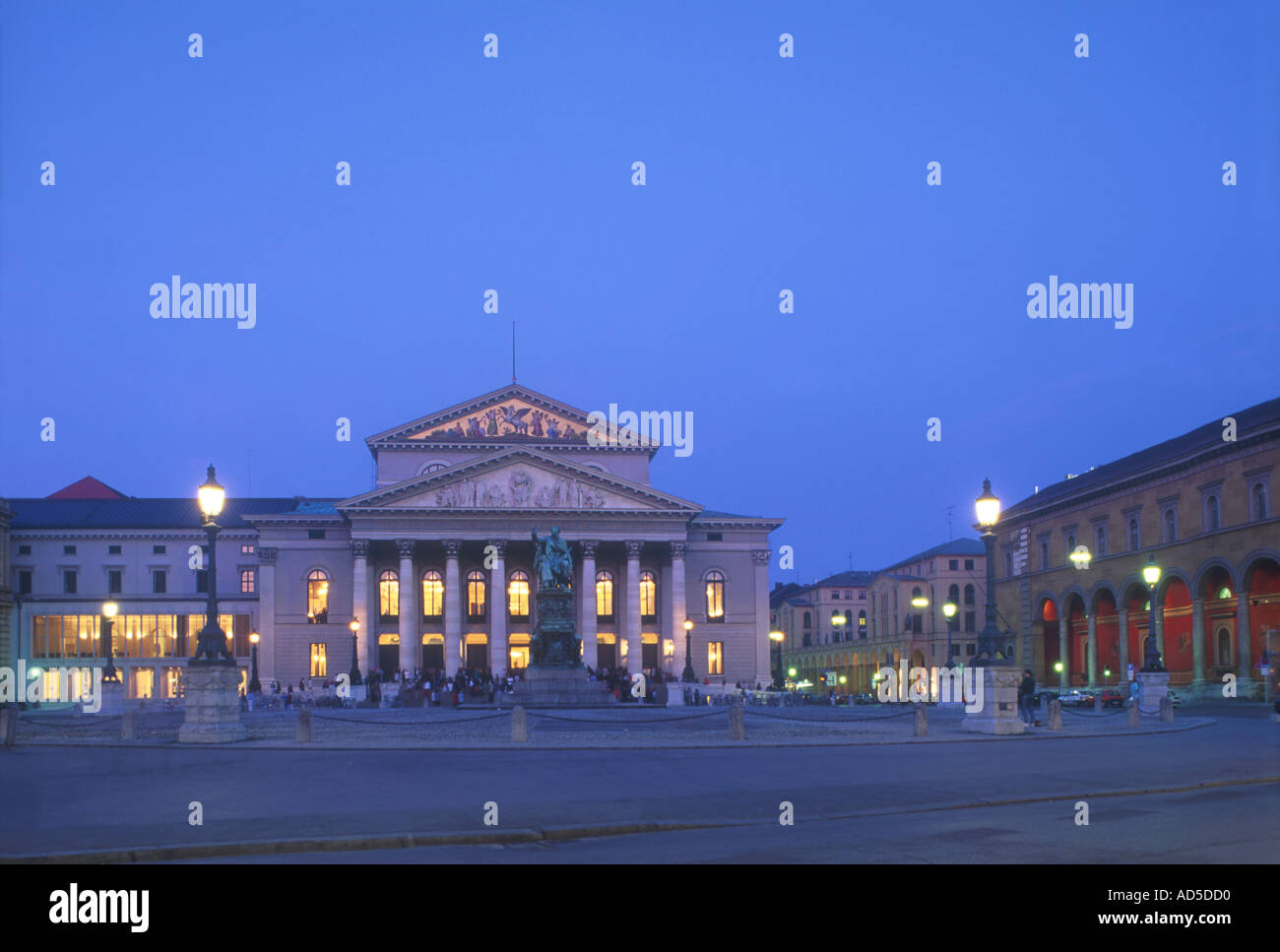 Bavarian National Opera House Bayerische Staatsoper Hauptpost Max ...