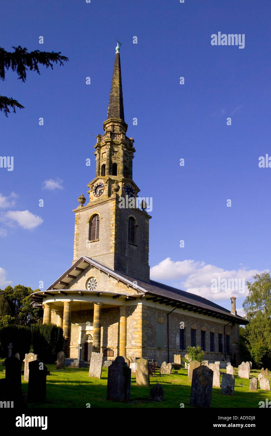 St Lawrence church Mereworth Kent Stock Photo - Alamy