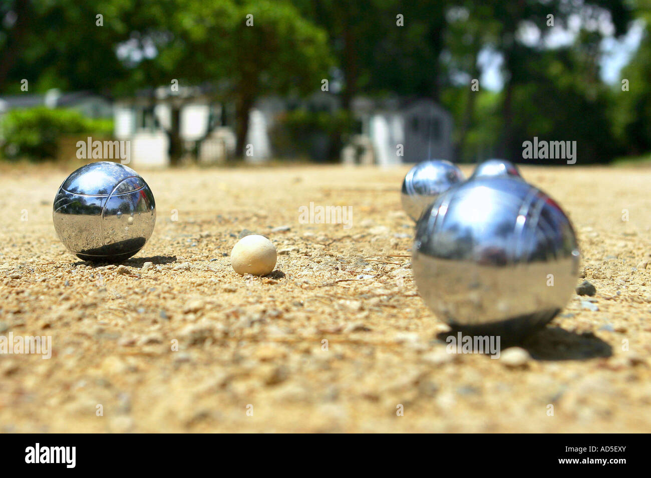 ball game played in the south of France Stock Photo - Alamy