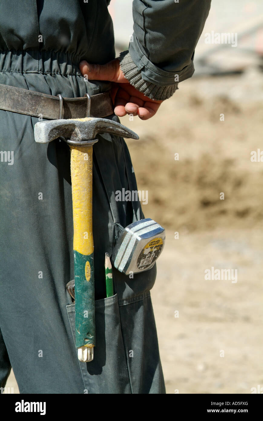 worker with tools Stock Photo - Alamy