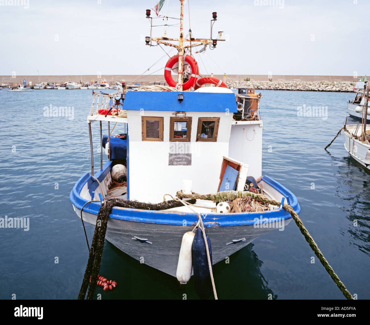 Fishing boats, Italy Stock Photo - Alamy