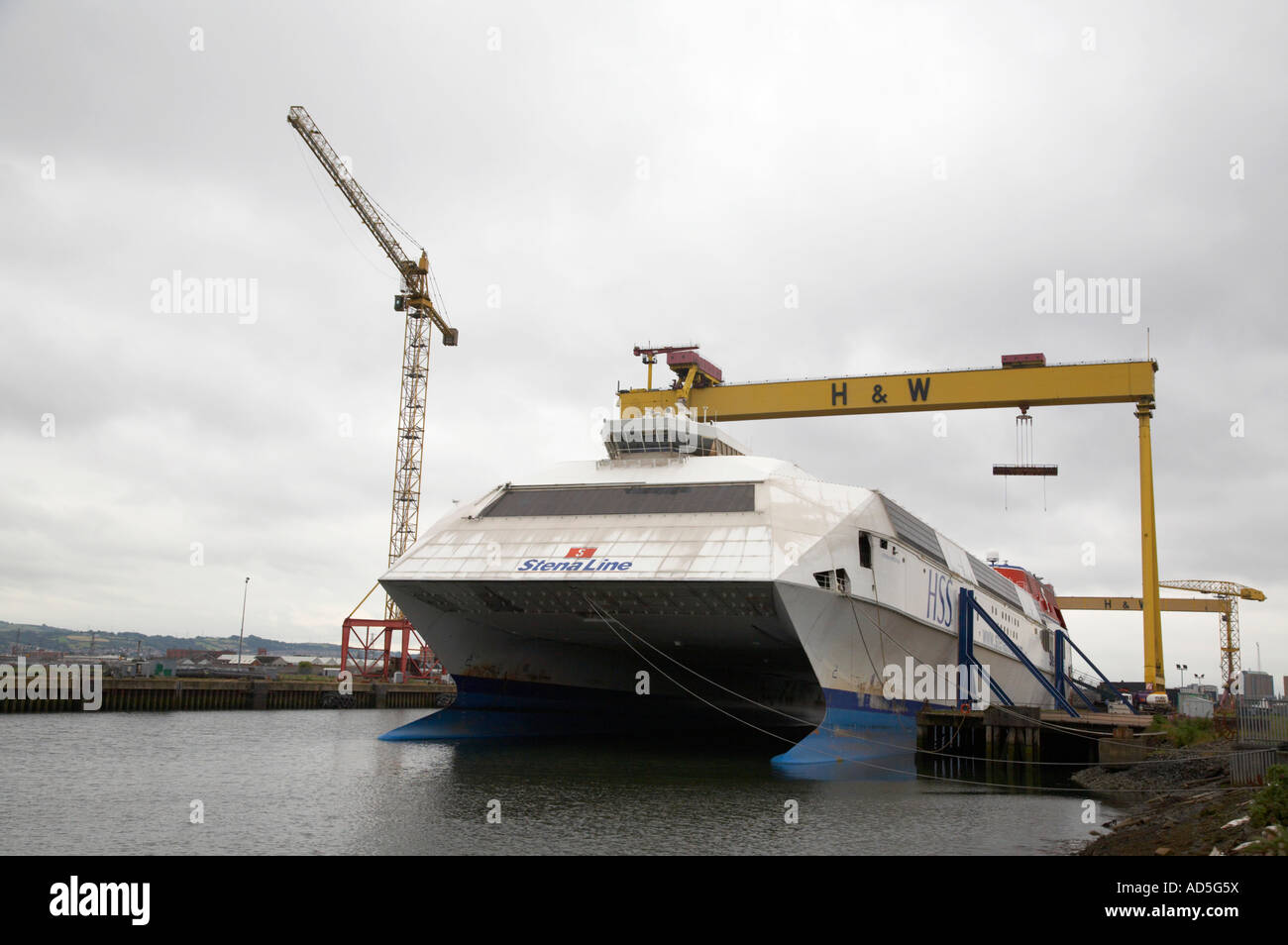Stena Discovery HSS high speed ferry withdrawn from service due to fuel ...