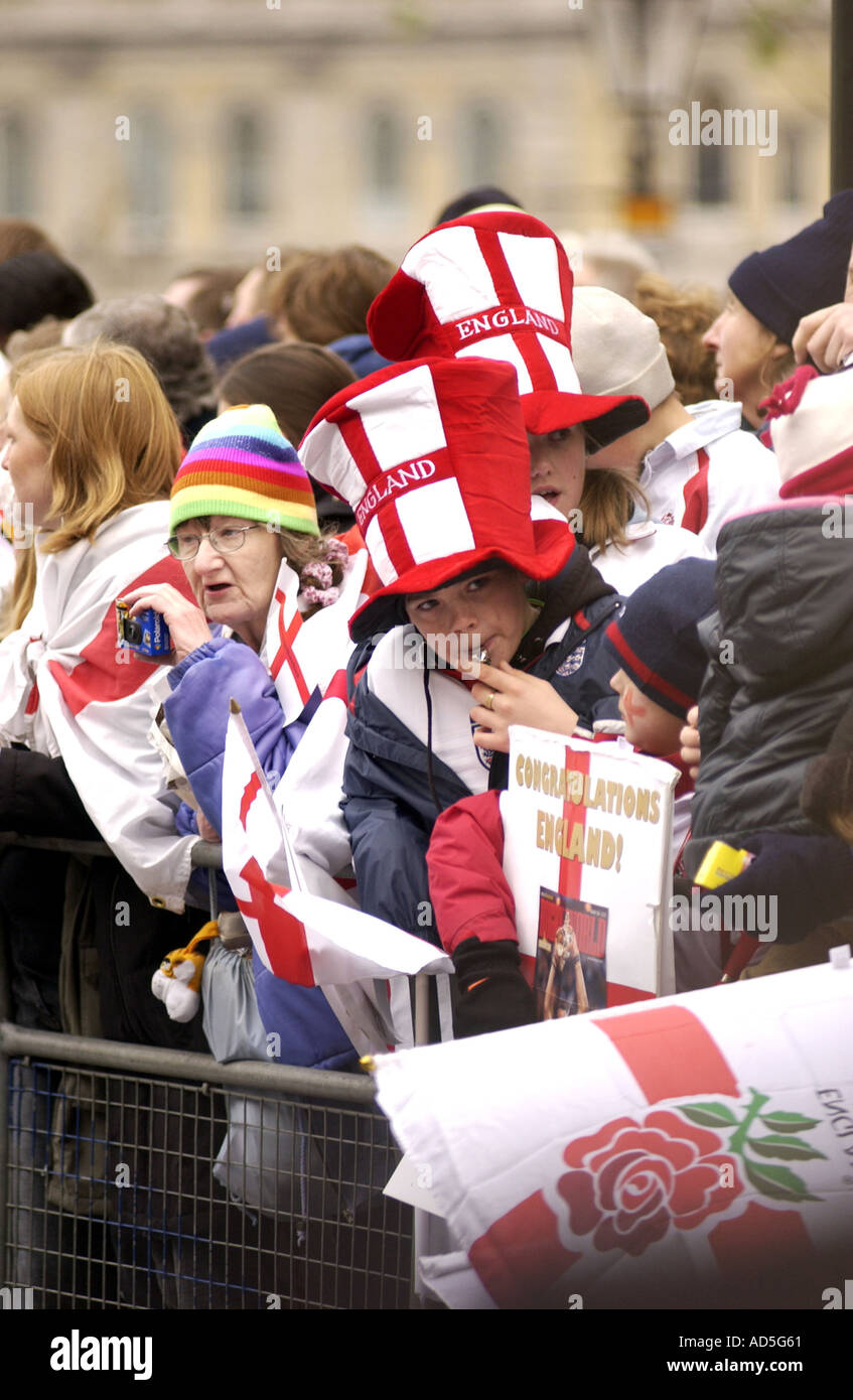 Rugby Parade 2003 London Stock Photo - Alamy