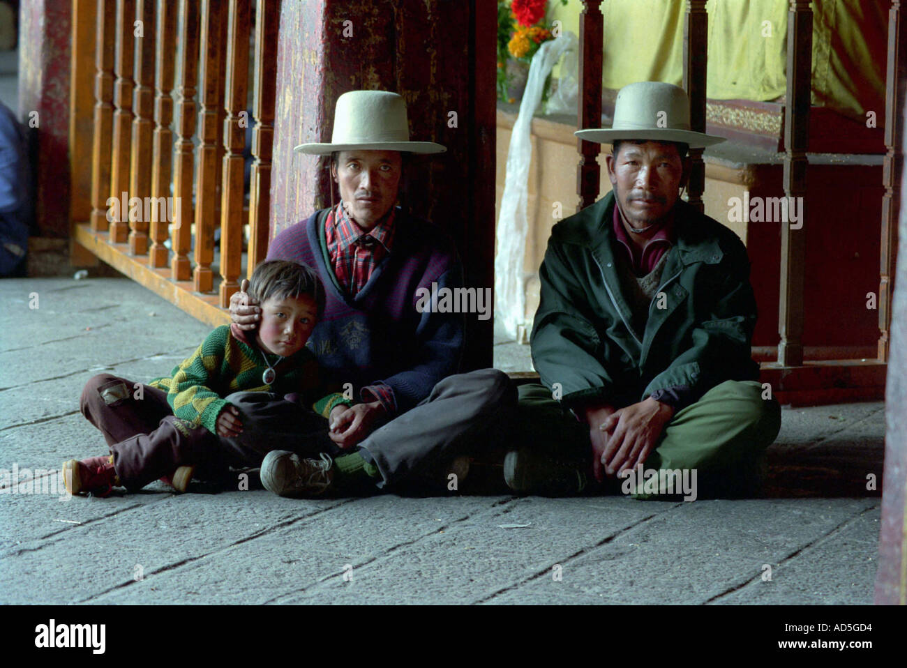 People of Lhasa Tibet Stock Photo - Alamy