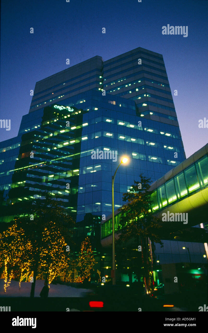 City building office building skyscraper richmond hi-res stock ...