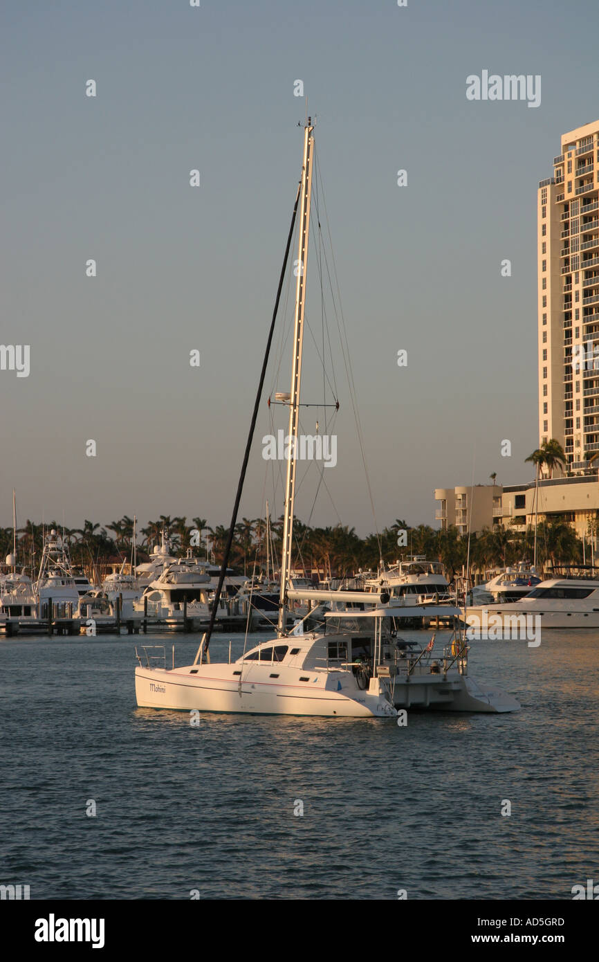 Multi hull sailboat hi-res stock photography and images - Alamy