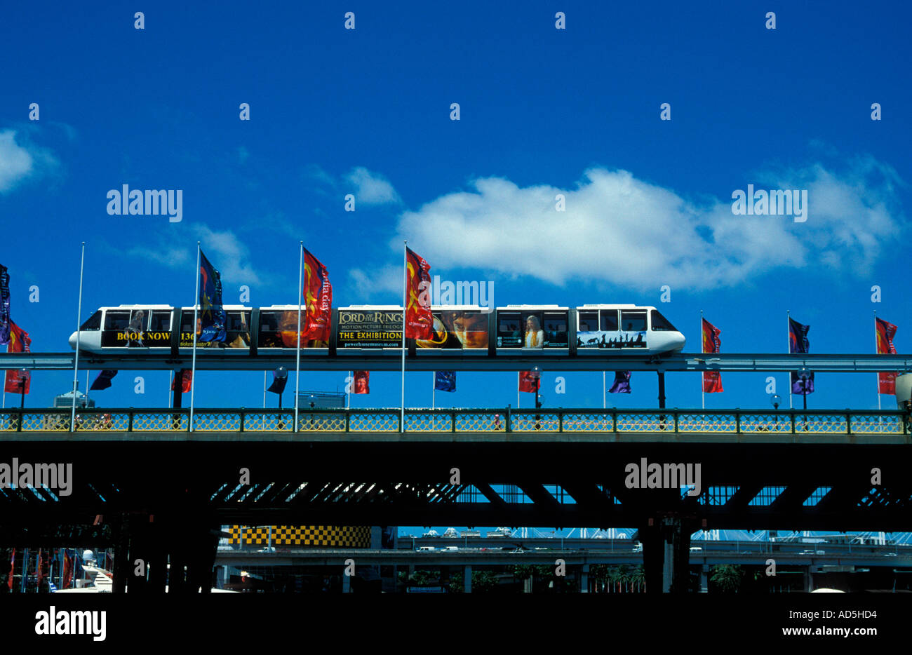 Sydney monorail metro monorail hi-res stock photography and images - Alamy