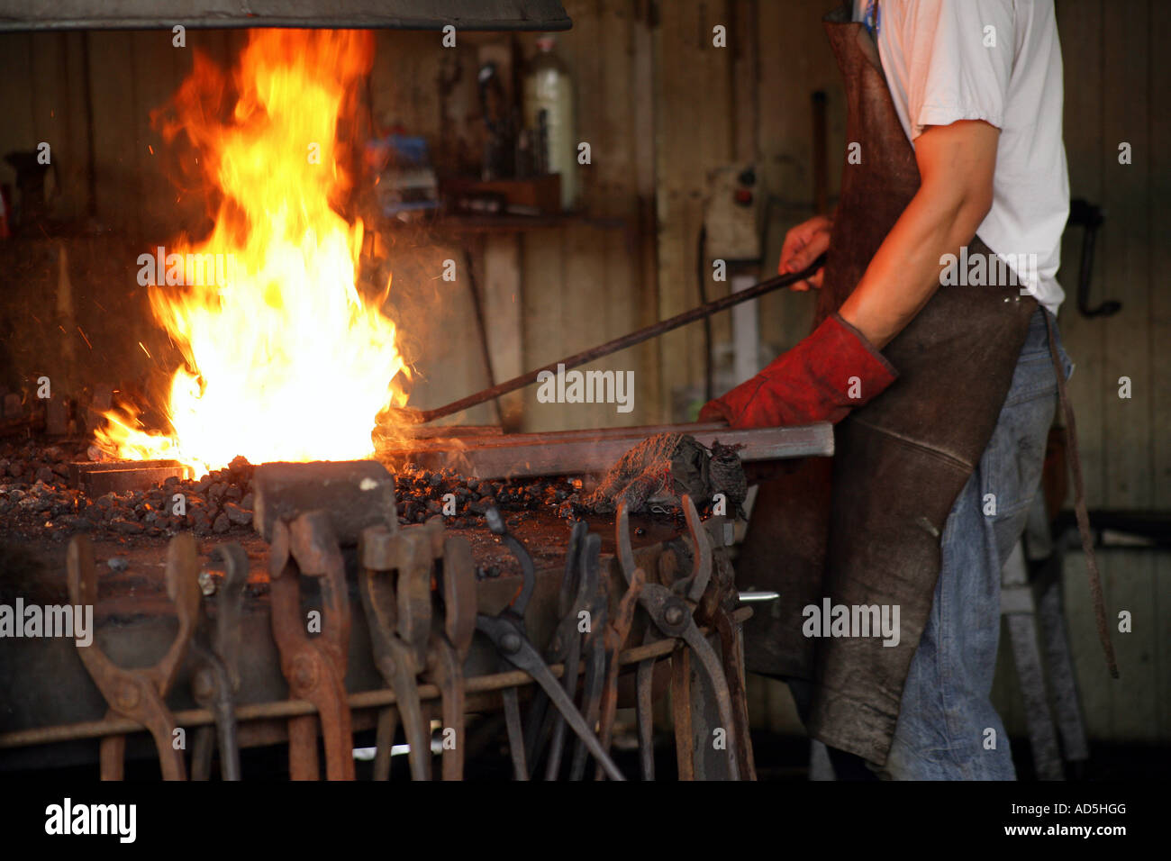 Metal melting device Stock Photo - Alamy