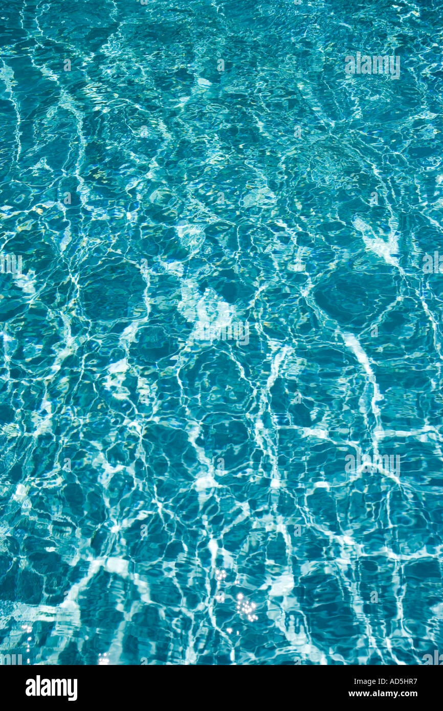 Reflection and refraction in a swimming pool Stock Photo - Alamy