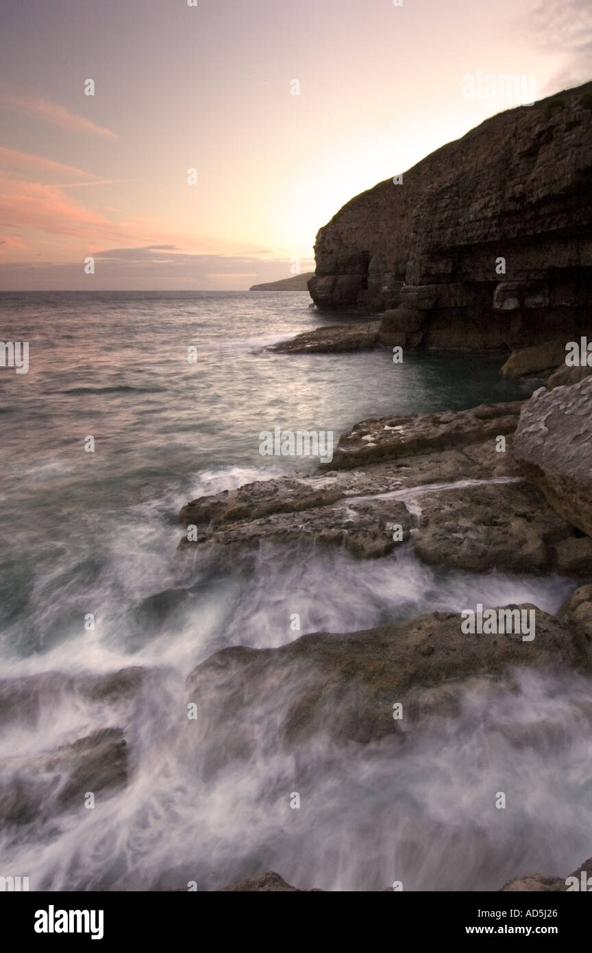 Dancing Ledge 1 Stock Photo - Alamy