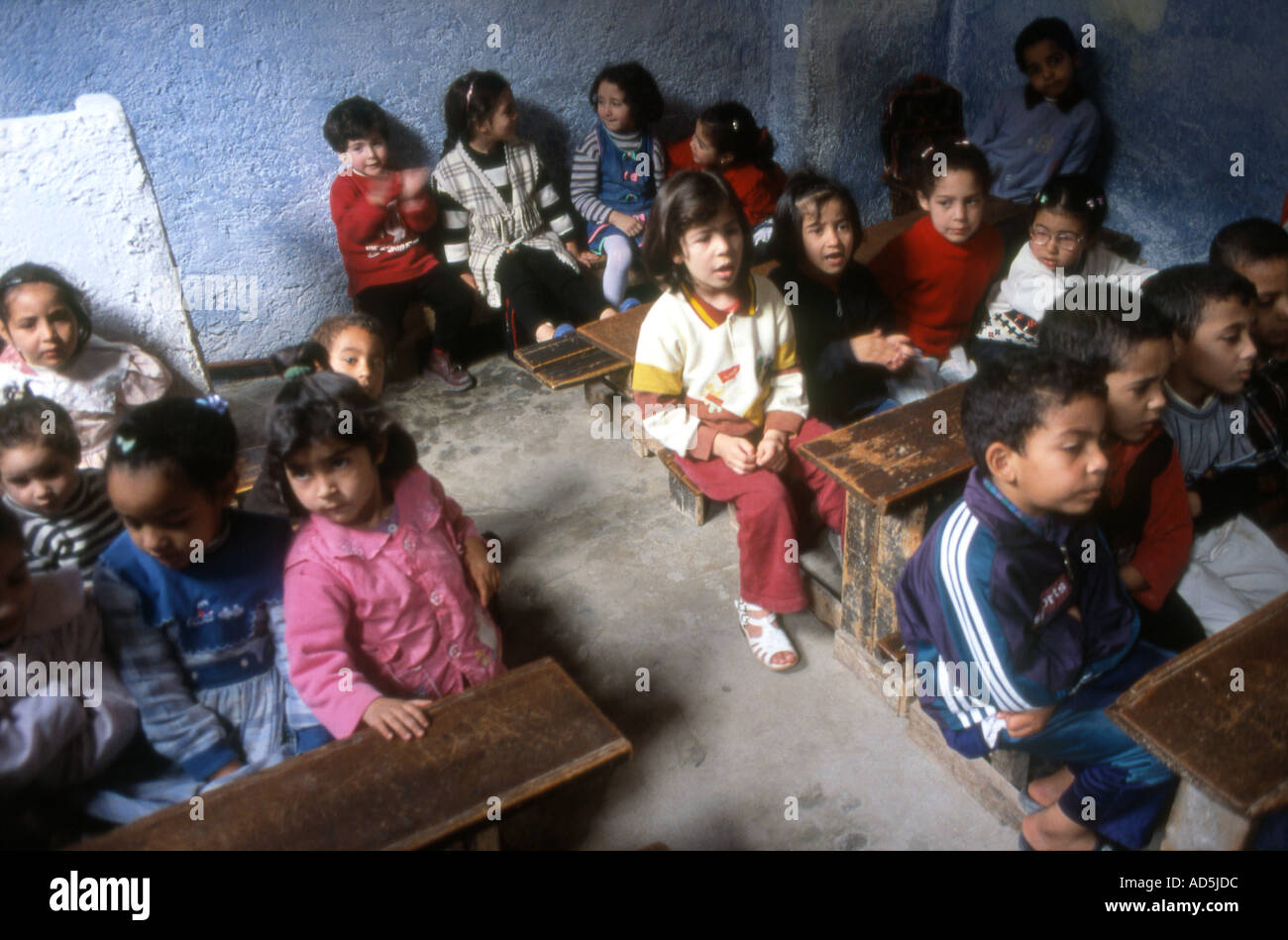 Children in cleassroom Fez Morocco Stock Photo - Alamy