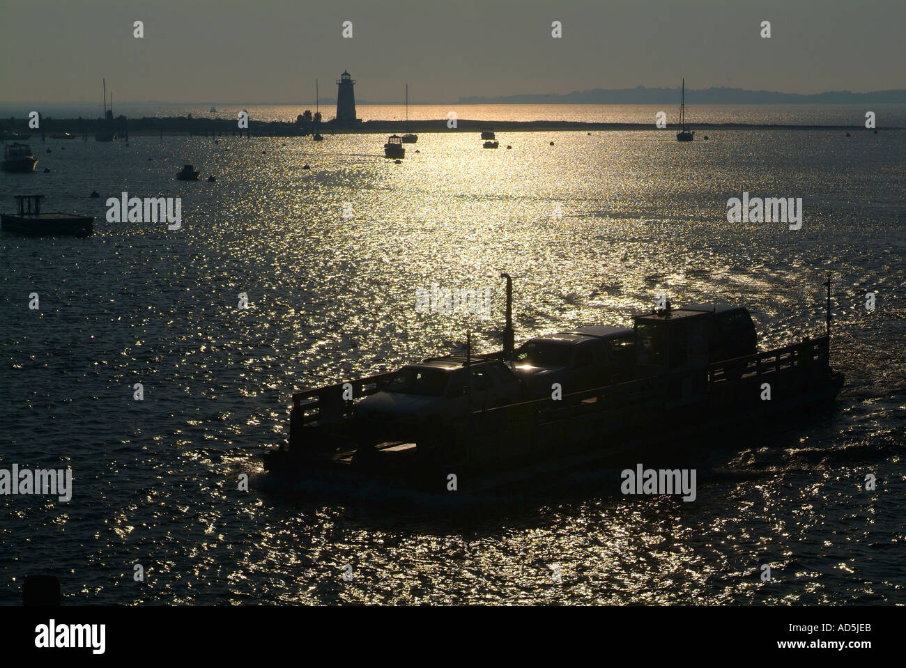 Chappaquiddick Island ferry Massachusetts Stock Photo - Alamy