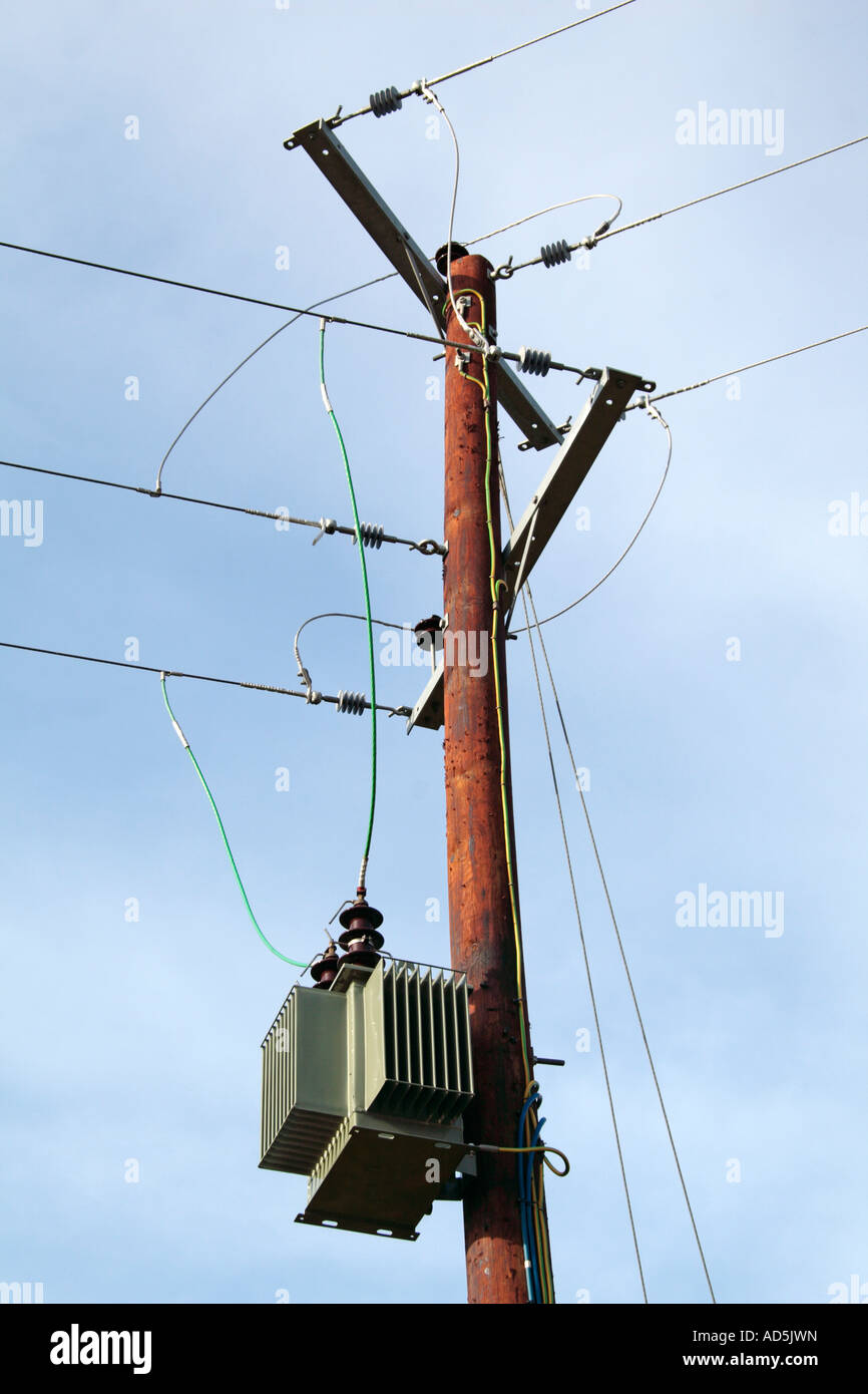 Distribution Pole High Resolution Stock Photography and Images - Alamy