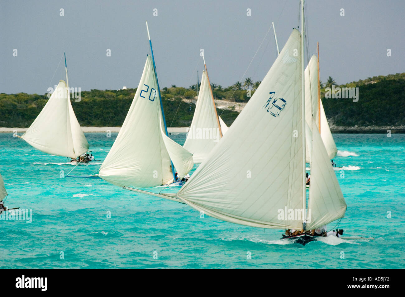 GREATER EXUMA BAHAMAS GEORGE TOWN 53rd Family Island Regatta Sailing ...