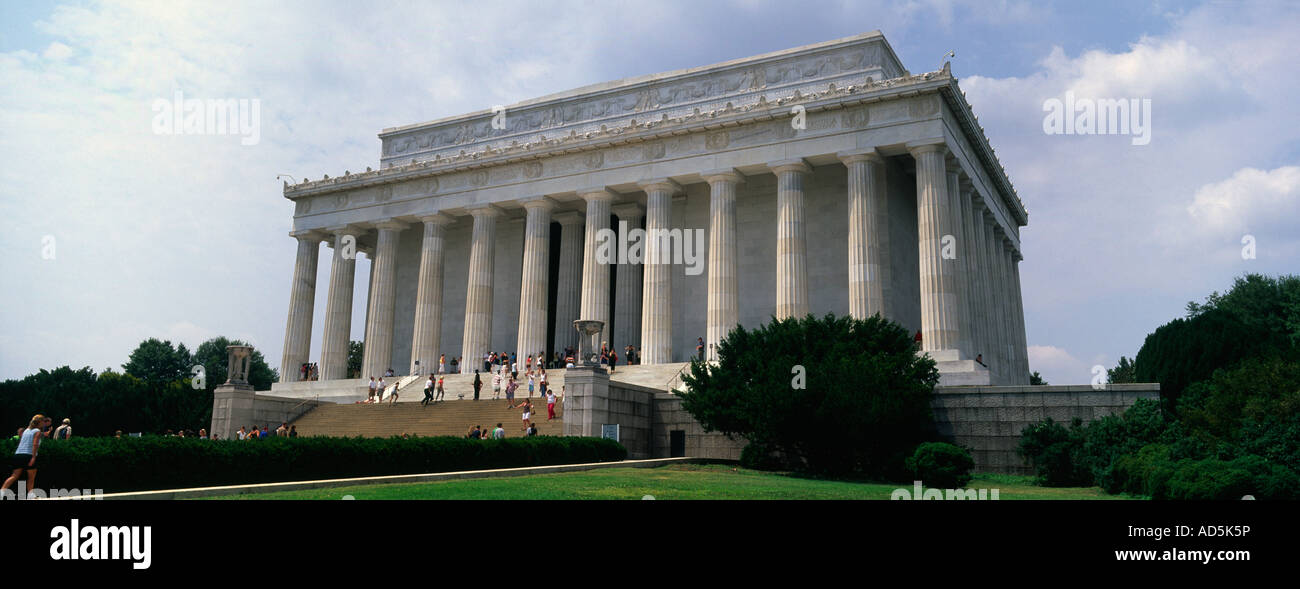 The Lincoln Memorial building in Washington DC, USA Stock Photo - Alamy