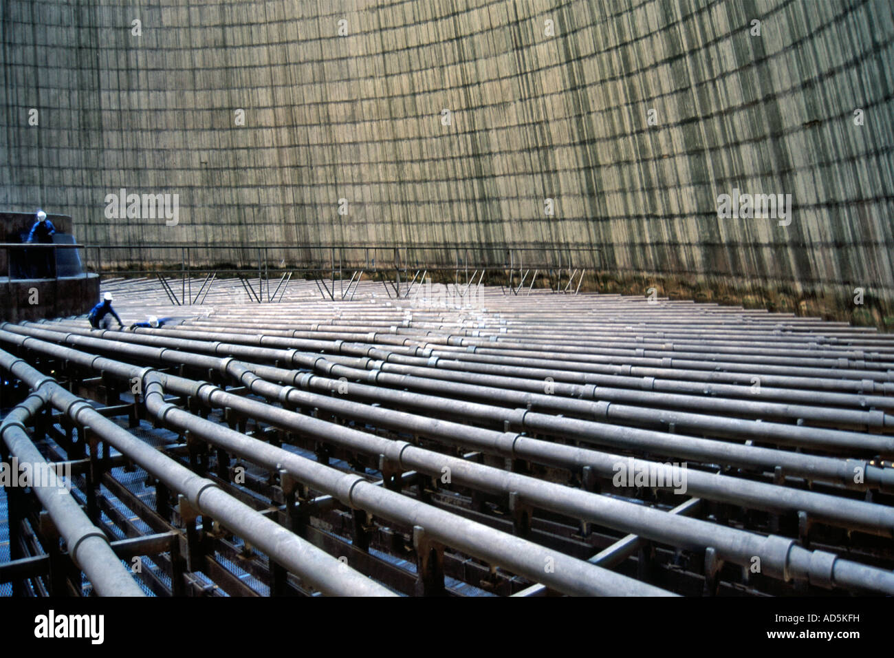 Inside Cooling Tower