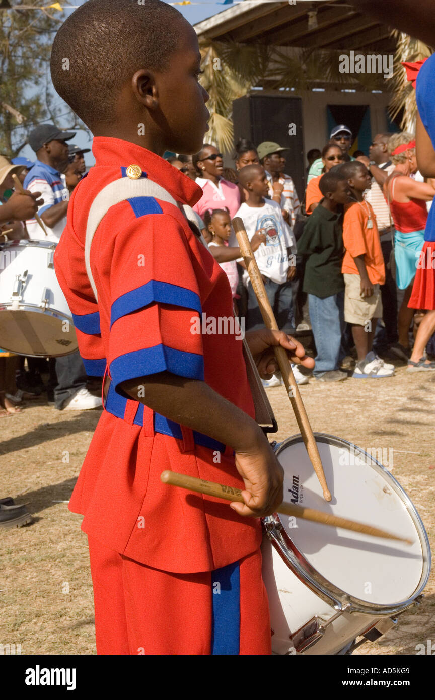 GREATER EXUMA BAHAMAS YOUTH BAND PERFORMING in Regatta Park Stock Photo ...