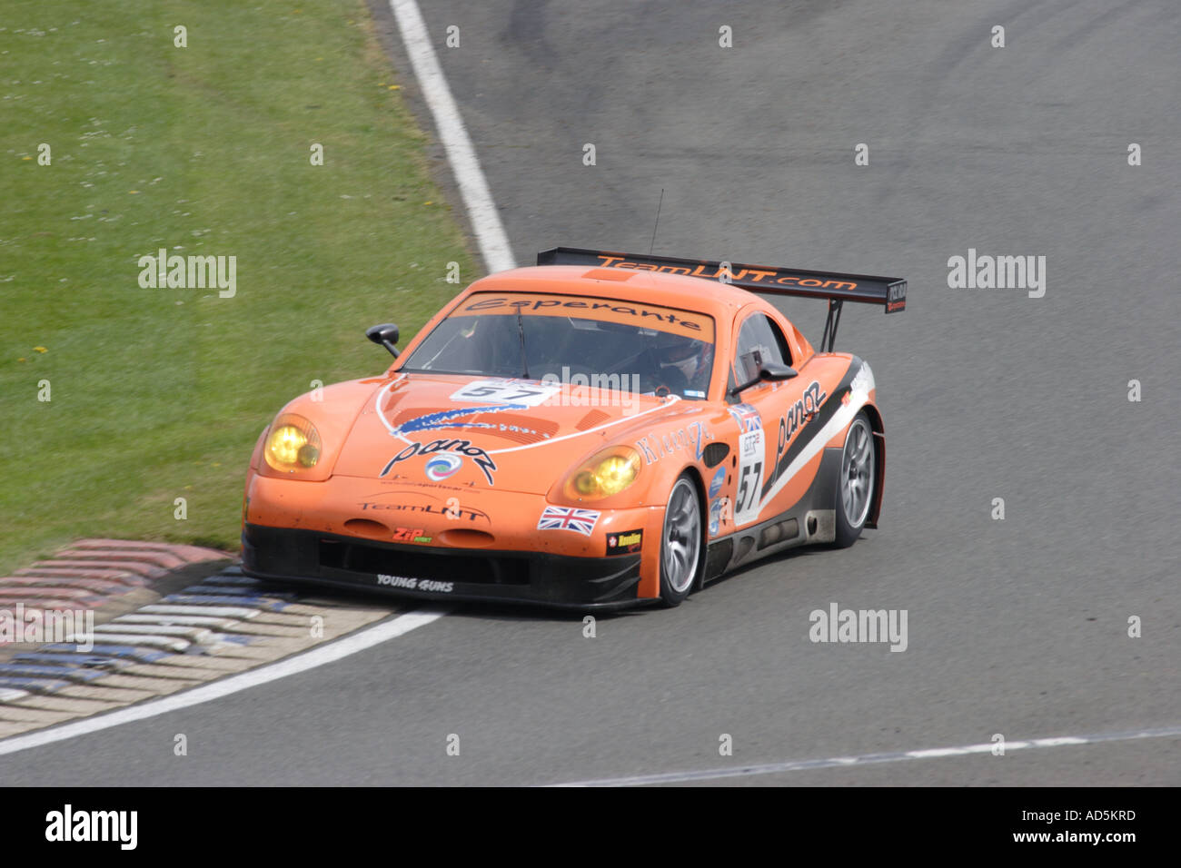 Car No 57 Panos drivers Lawrence Tomlinson and Richard Dean GT2 FIA GT ...