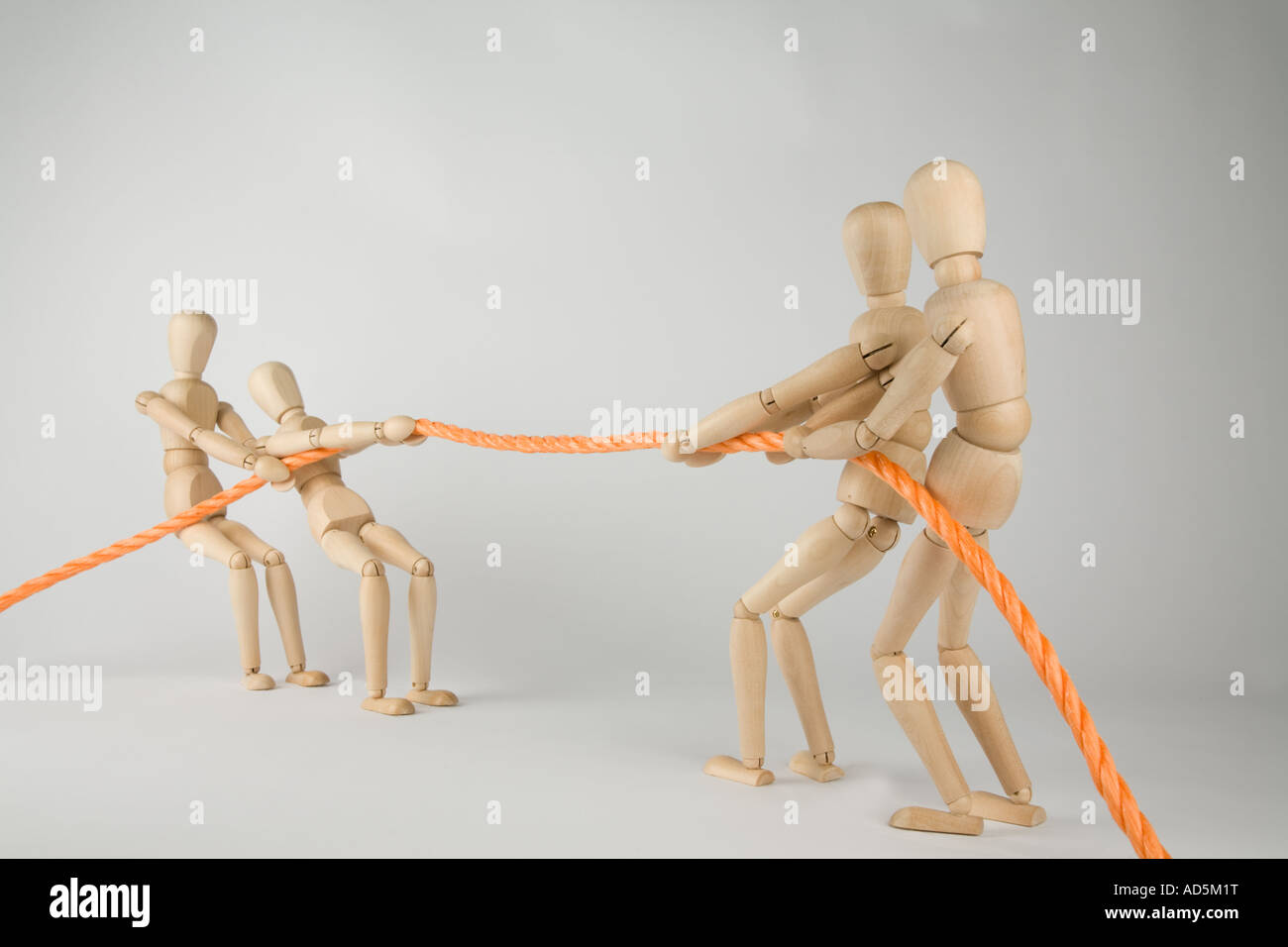 Tug Of War Stock Photo - Alamy
