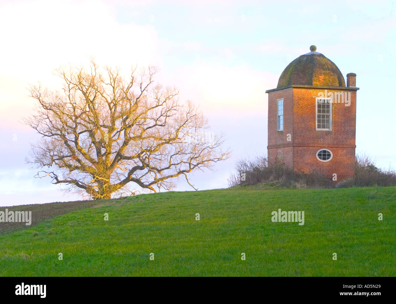 Folly Historic Dorset Architecture Stock Photo - Alamy