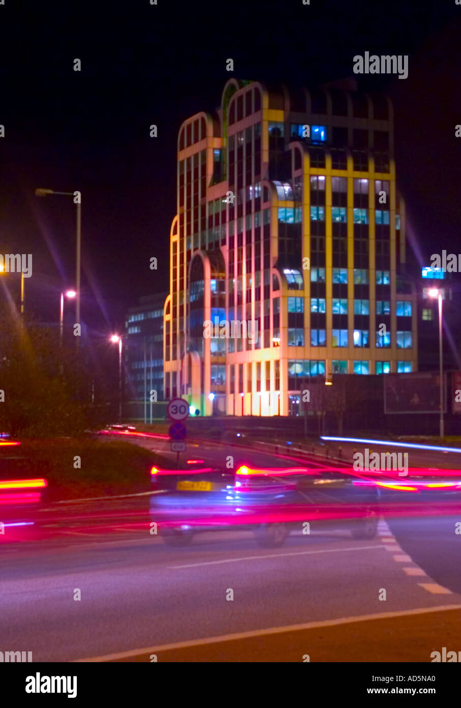 Architectural Building lighting Stock Photo - Alamy