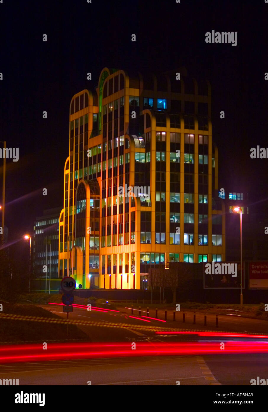 Architectural Building lighting Stock Photo - Alamy