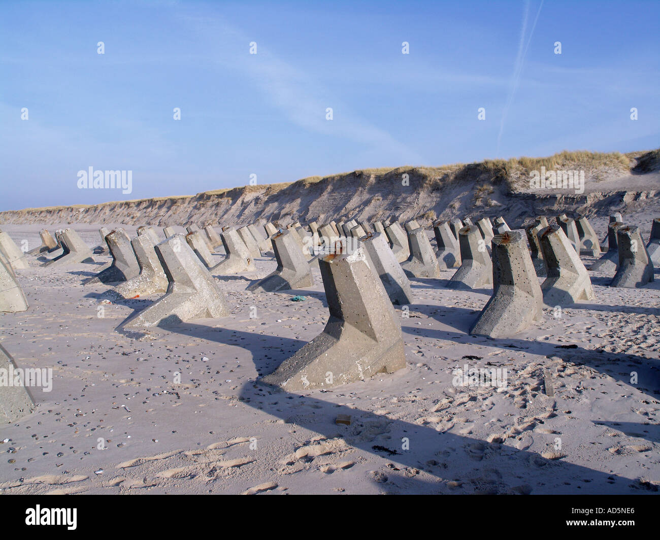 Denmark Jutland Costal protection Stock Photo - Alamy