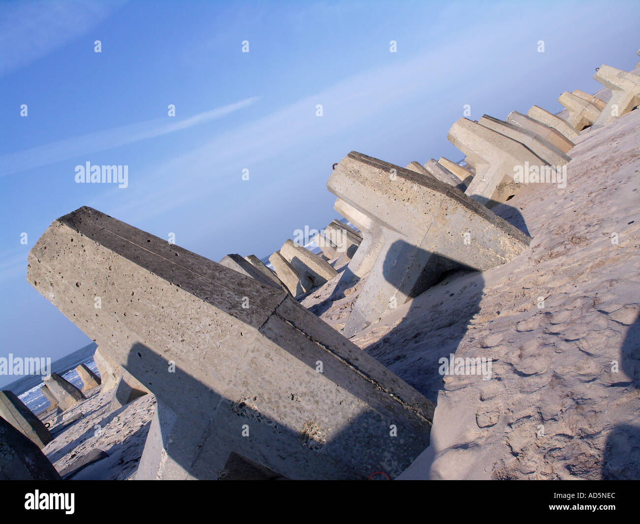 Denmark Jutland Costal protection Stock Photo - Alamy