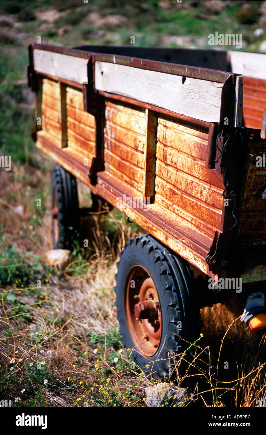 Trailer cart hi-res stock photography and images - Alamy