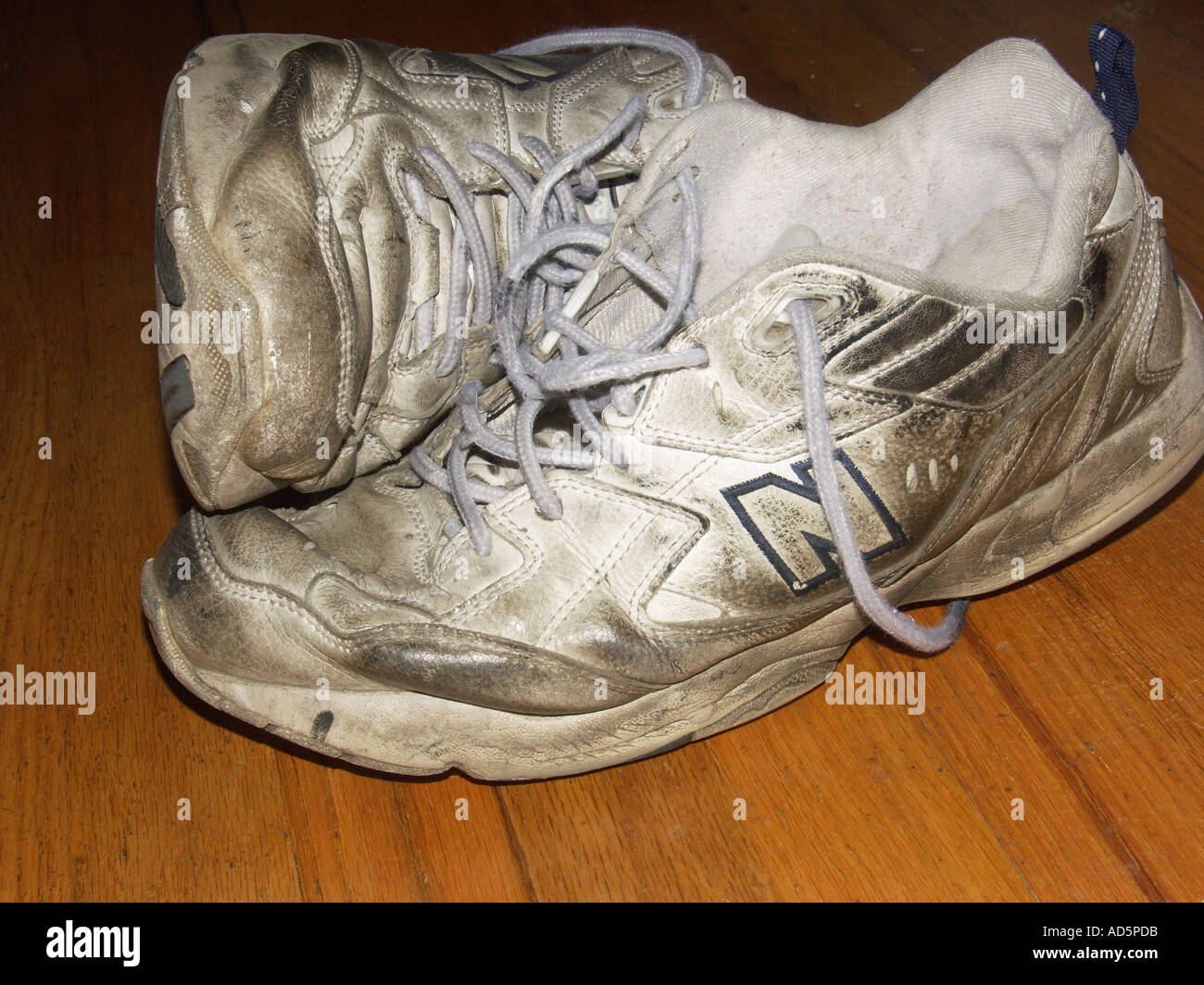 Worn out training shoes hi-res stock photography and images - Alamy