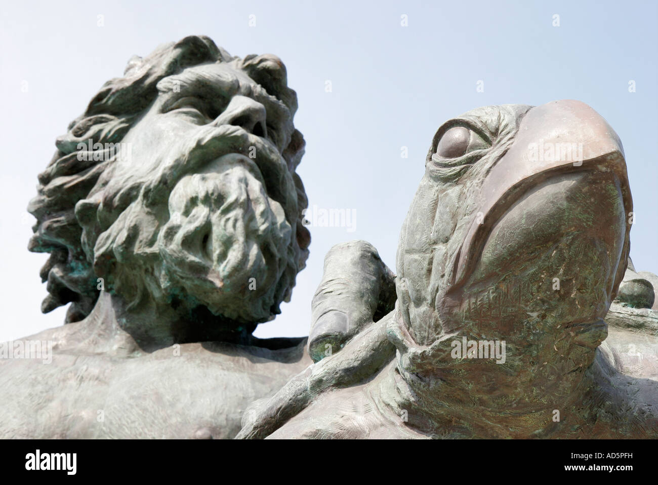 Virginia Beach,31st Street Park,King Neptune statue,sea turtle ...