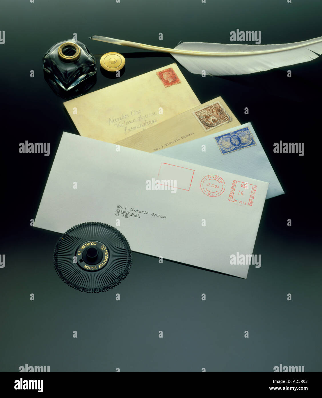 Quill Pen Writing Desk High Resolution Stock Photography and Images - Alamy