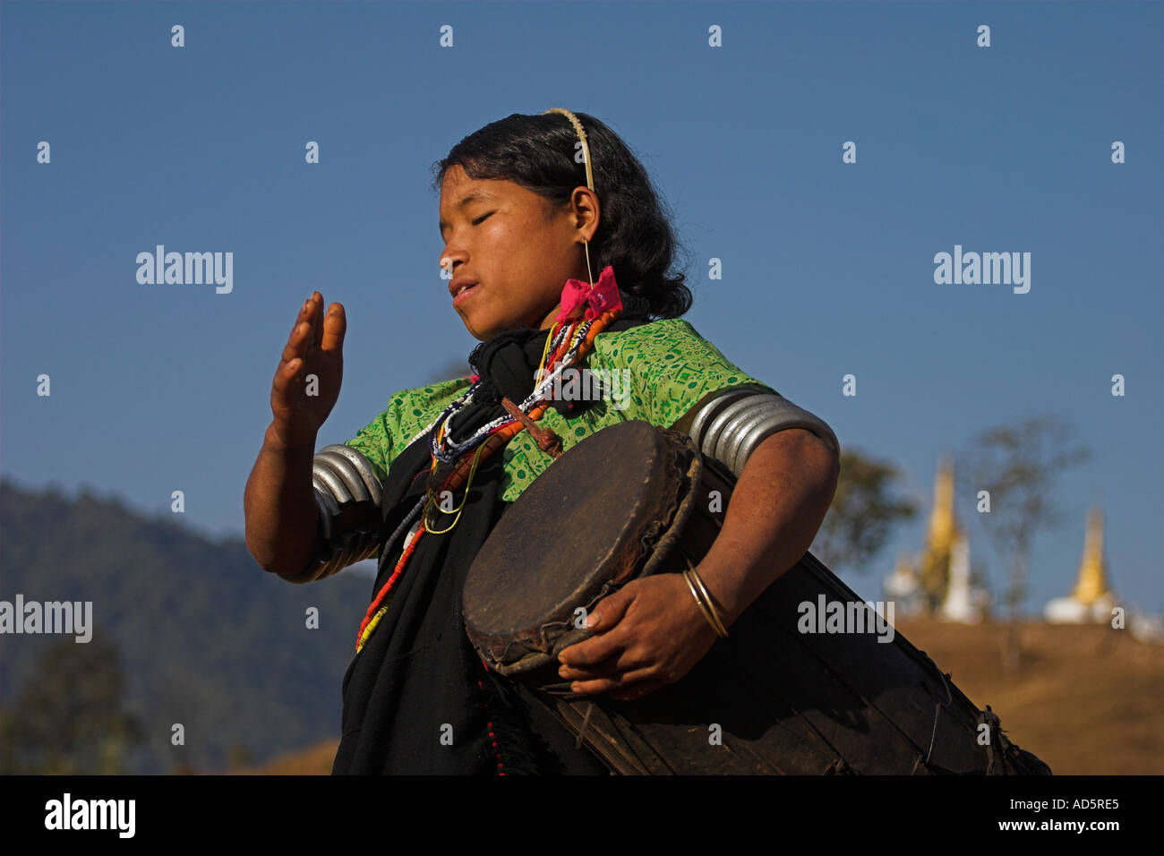 MYANMAR BURMA Sagaing Division Lahe village Naga New Year Festival Naga ...