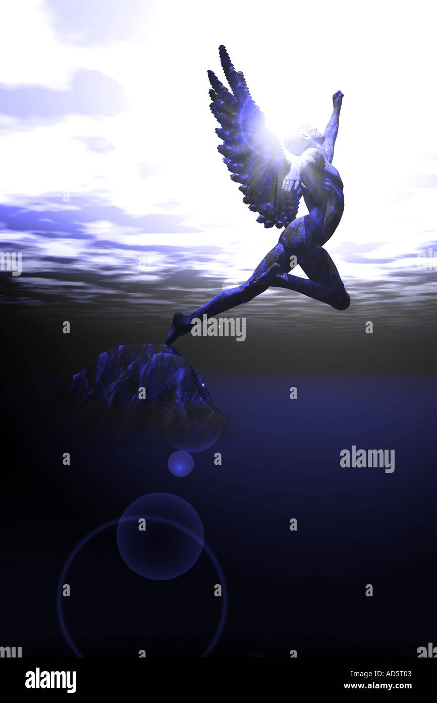 Flight of icarus hi-res stock photography and images - Alamy