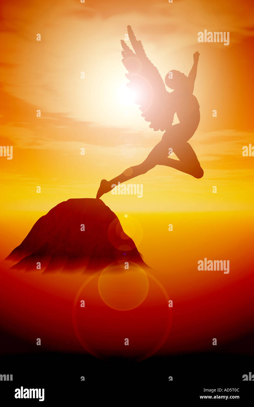 The flight of daedalus and icarus hi-res stock photography and images ...