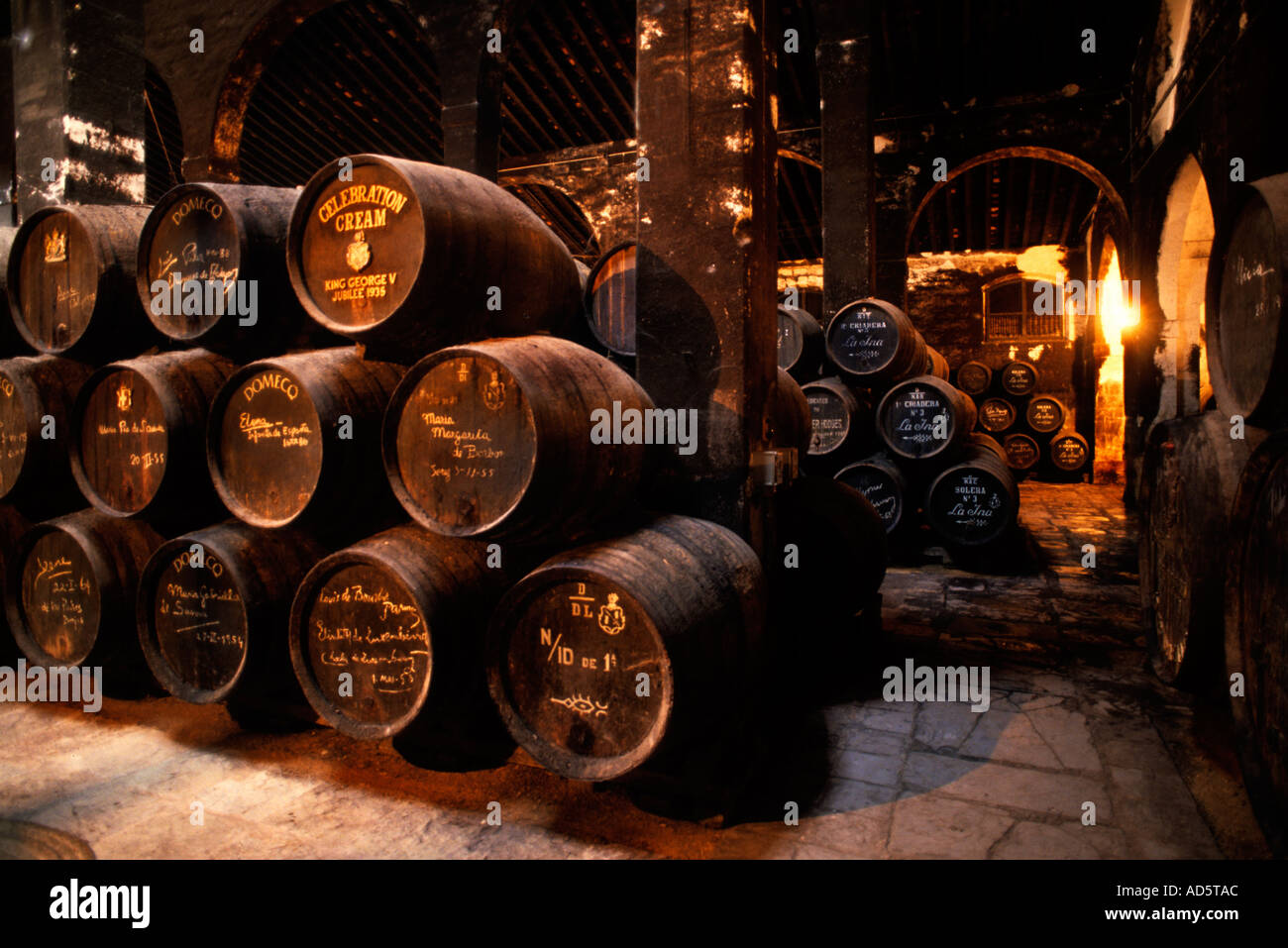 Domecq Jerez de la Frontera Sherry is produced in southern Spain ...