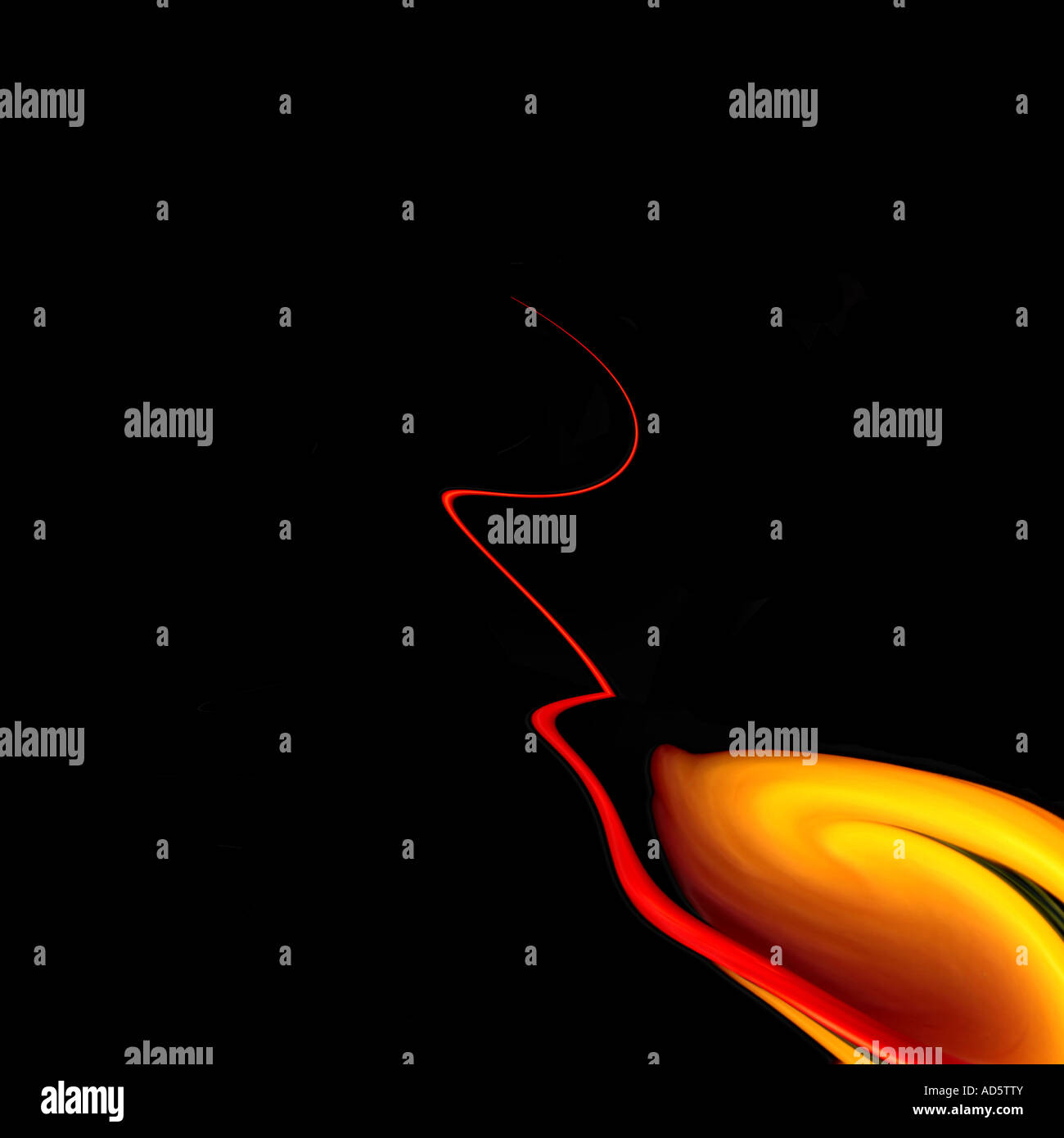 yellow pepper abstract artwork Stock Photo - Alamy