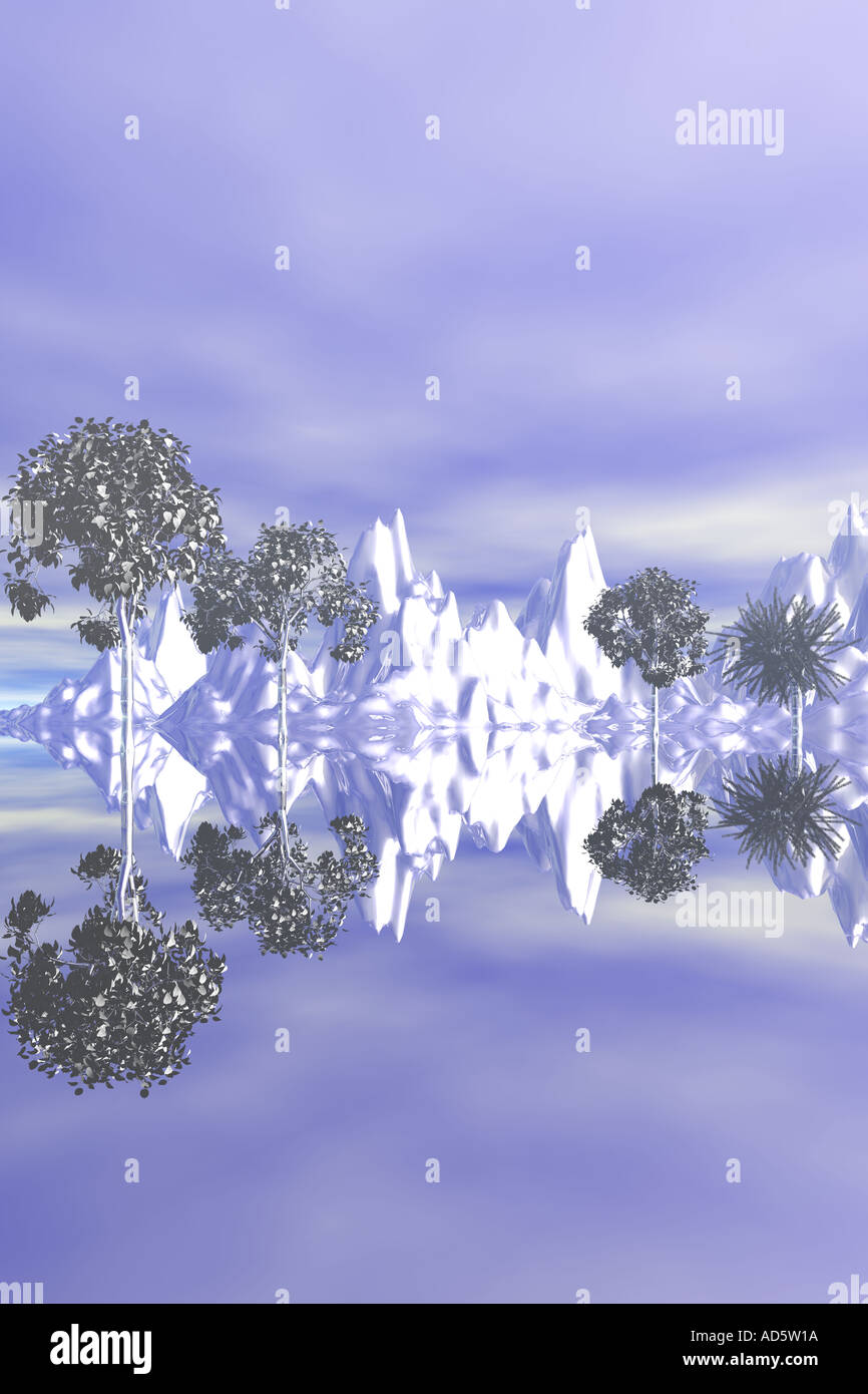 Silver landscape hi-res stock photography and images - Alamy